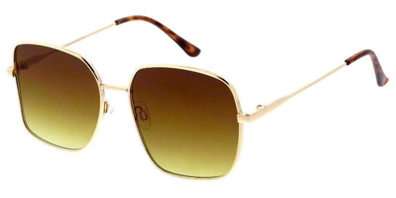 5292 Unisex Metal Large Square Frame w/ Inverted Lens – Sunny Sunglasses
