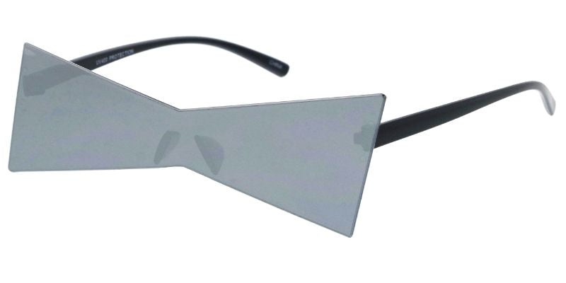 80795 Unisex Plastic Small Triangular Rimless Novelty Frame – Sunny ...